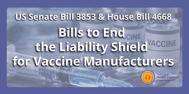 Support US Senate Bill 3853 and House Bill 4668 to End the Liability ...